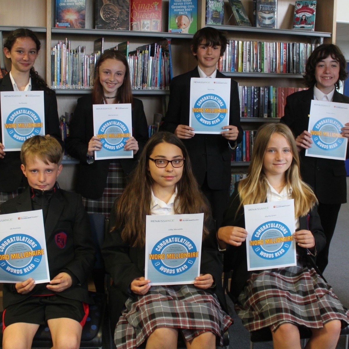 Esher Church of England High School - Esher High Word Millionaires