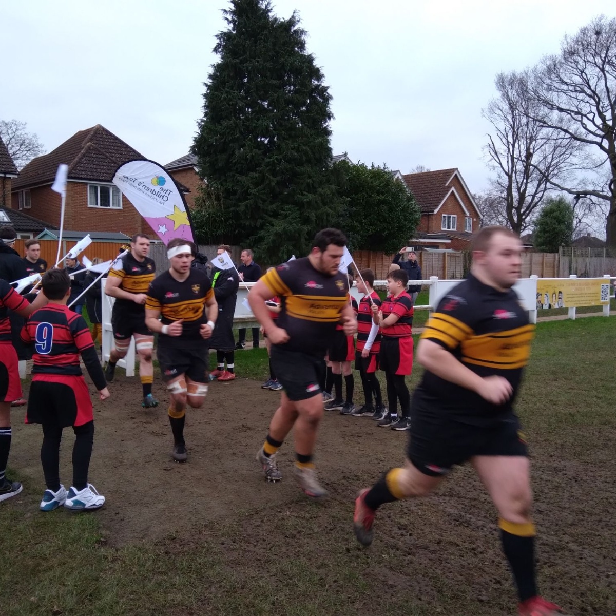 Esher Church of England High School - Guard of Honour a great honour!